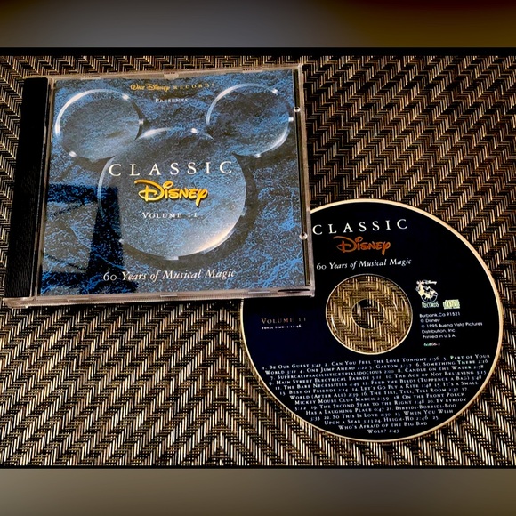 Disney | Media | Classic Disney Cd Vol 2 Apr995 6 Years Of Musical ...